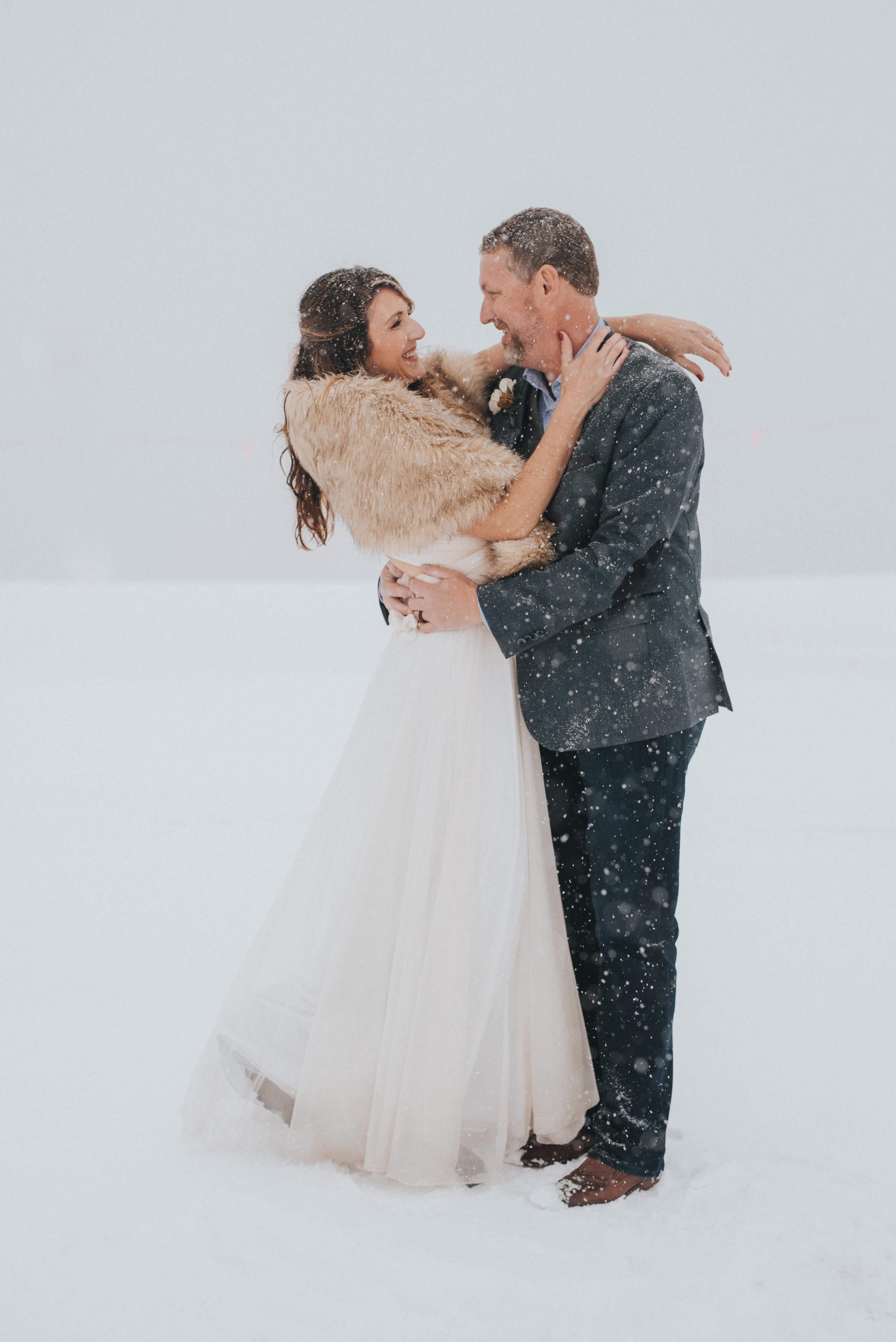 Winter Vail Elopement - Erin + Jay - Jill Houser Photography